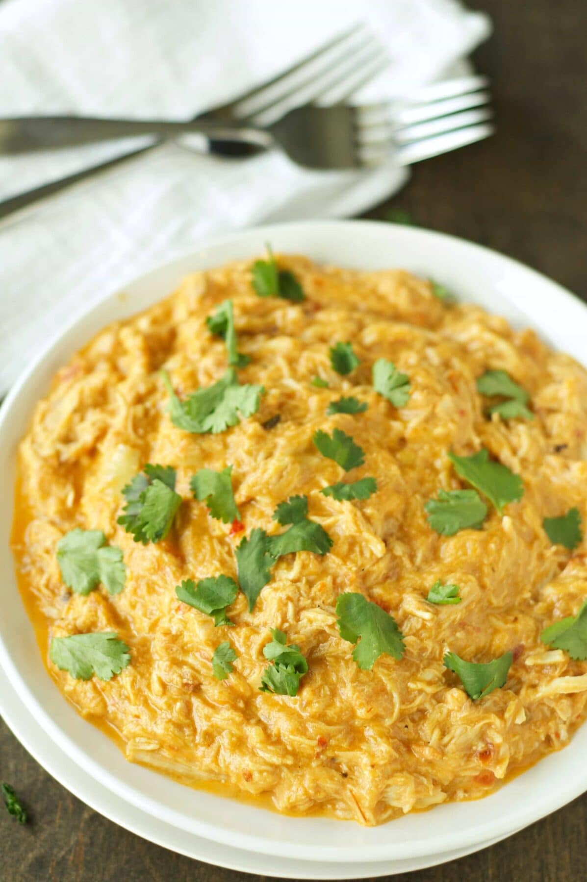 Slow Cooker Cheesy Adobo Chicken - Slow Cooker Gourmet
