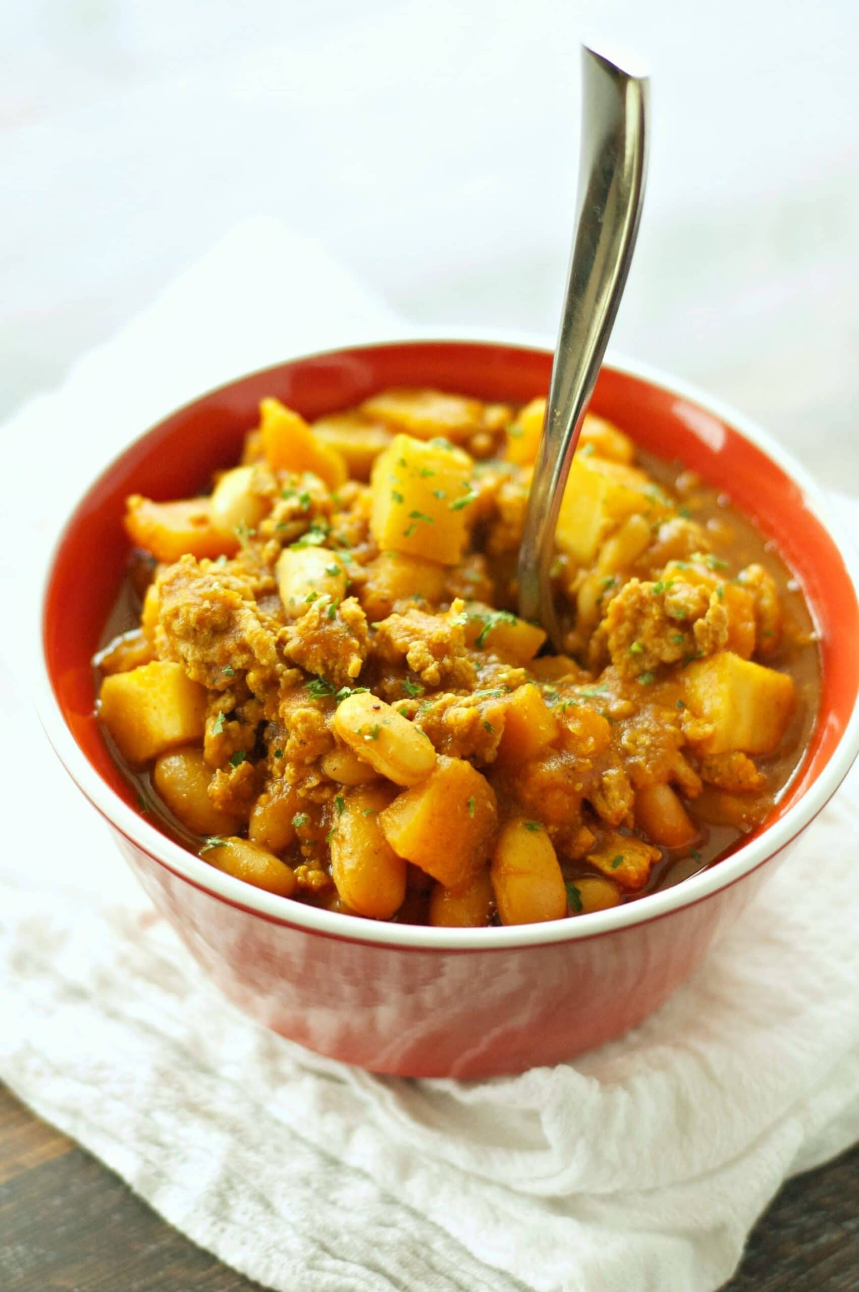 Slow Cooker Fall Harvest Chili - Slow Cooker Gourmet