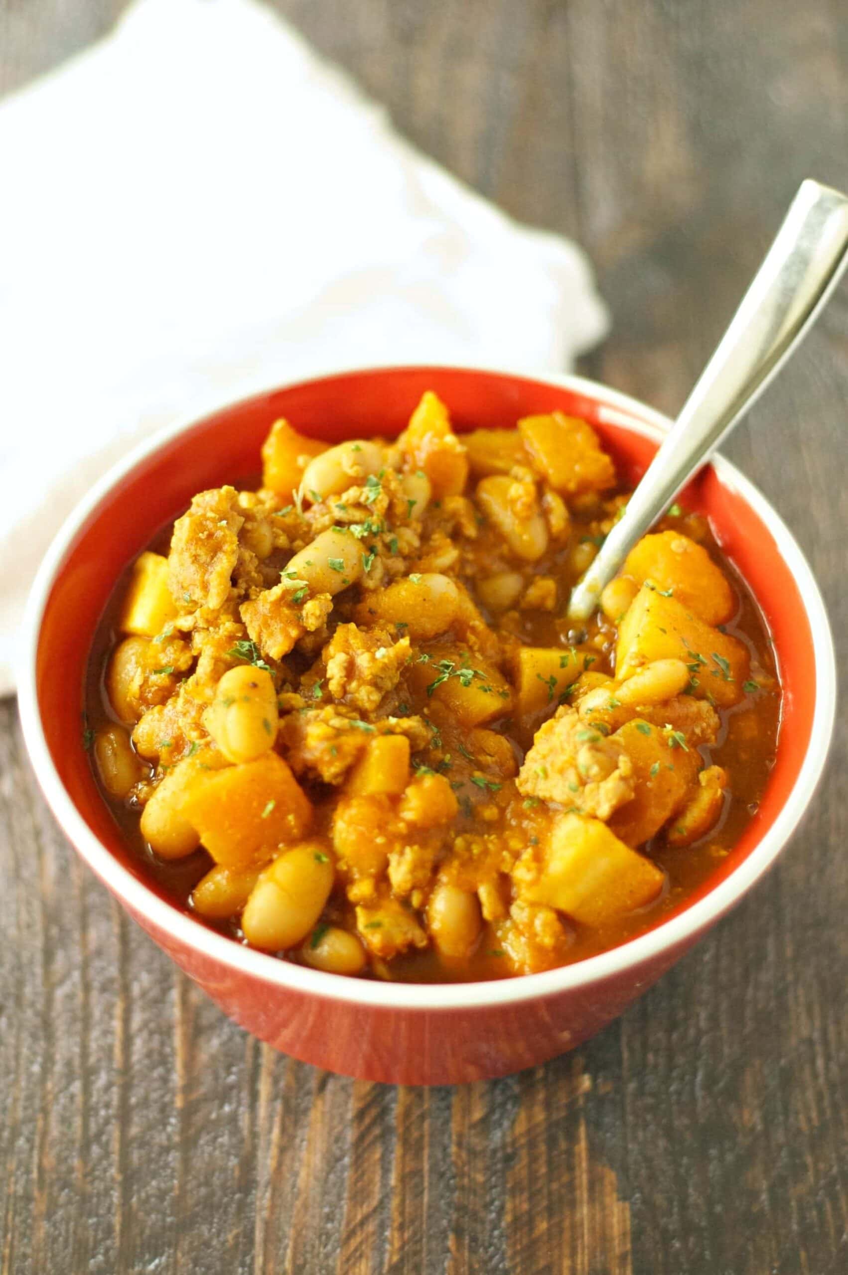 Slow Cooker Fall Harvest Chili - Slow Cooker Gourmet