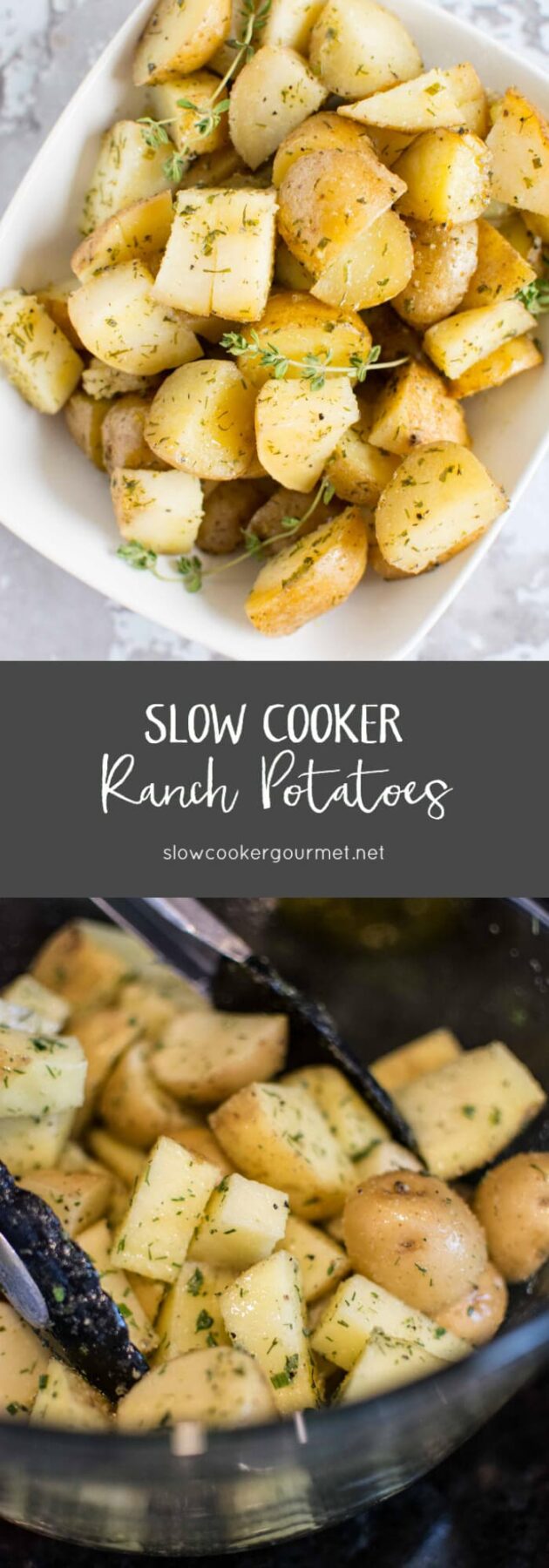 Slow Cooker Ranch Potatoes - Slow Cooker Gourmet