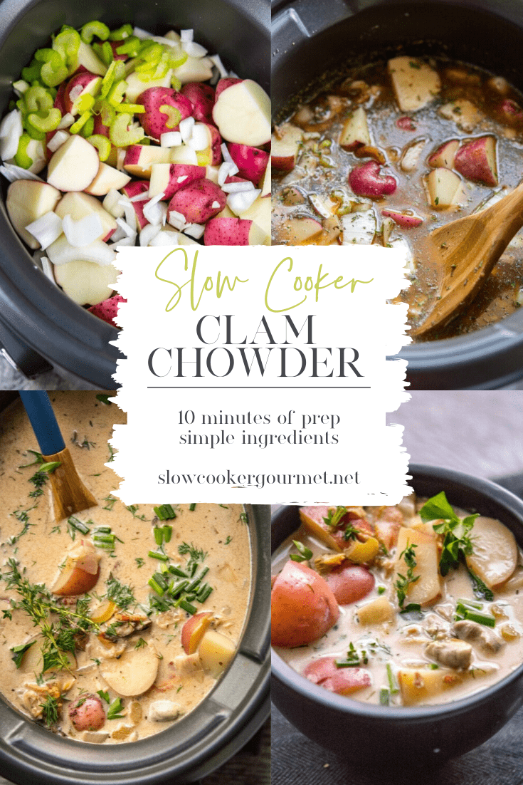 Slow Cooker Clam Chowder - Slow Cooker Gourmet