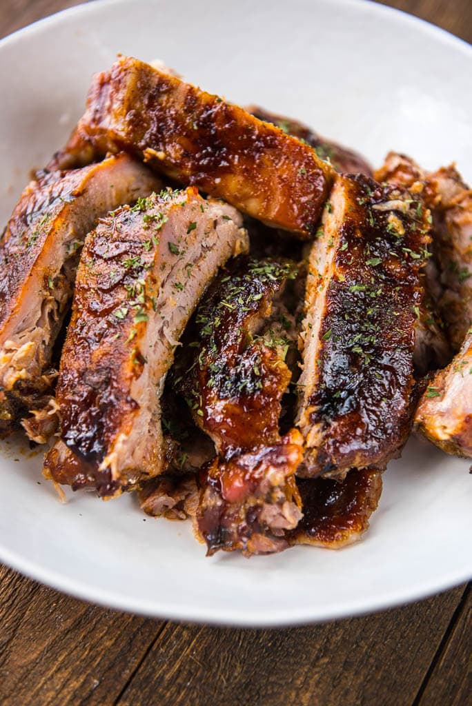 Slow Cooker BBQ Ribs - Slow Cooker Gourmet