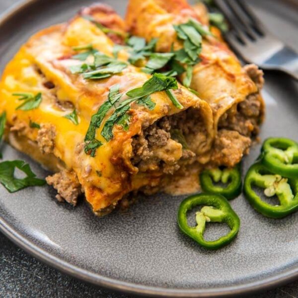 Slow Cooker Enchiladas - Slow Cooker Gourmet