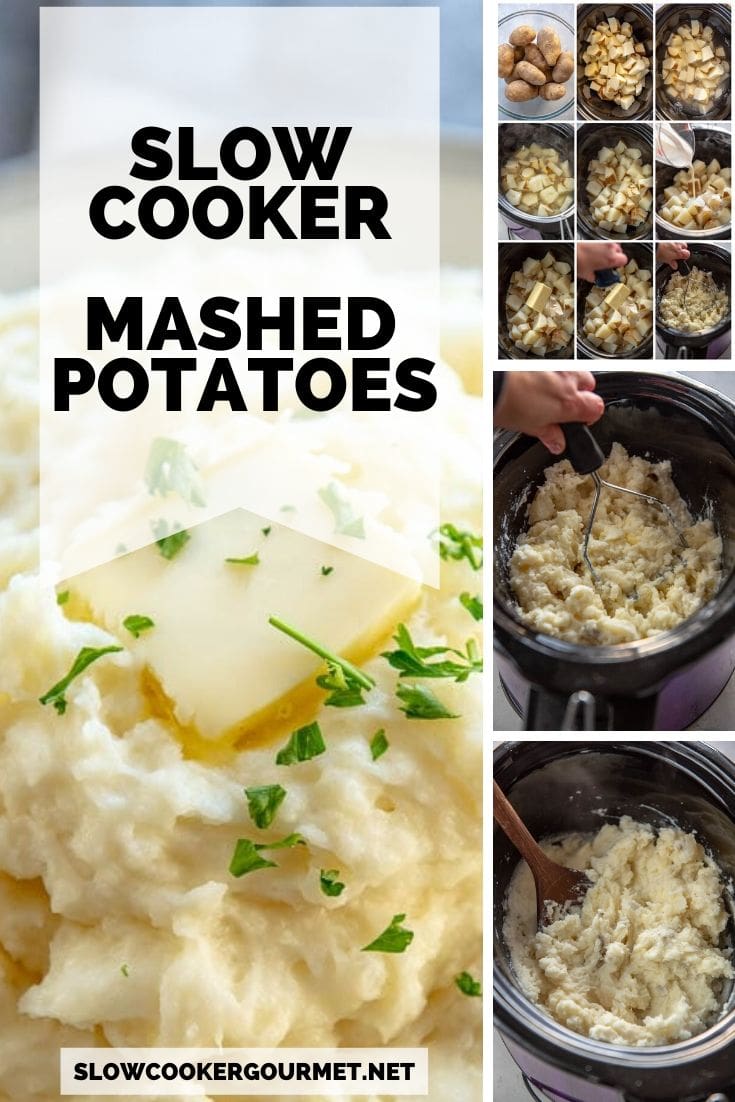 Slow Cooker Mashed Potatoes - Slow Cooker Gourmet