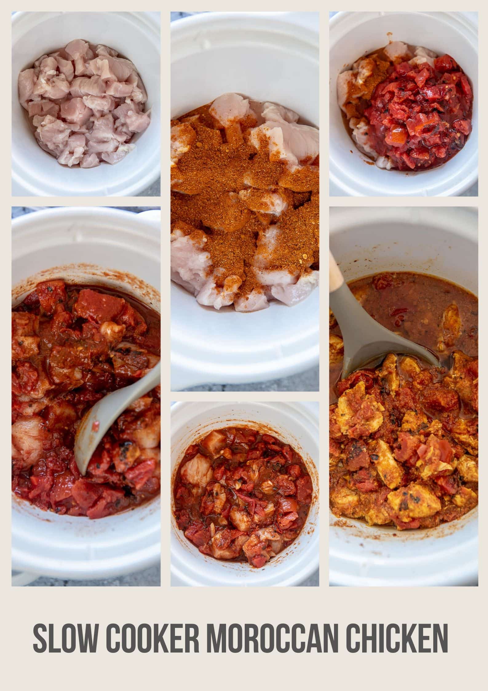 Slow Cooker Moroccan Chicken - Slow Cooker Gourmet