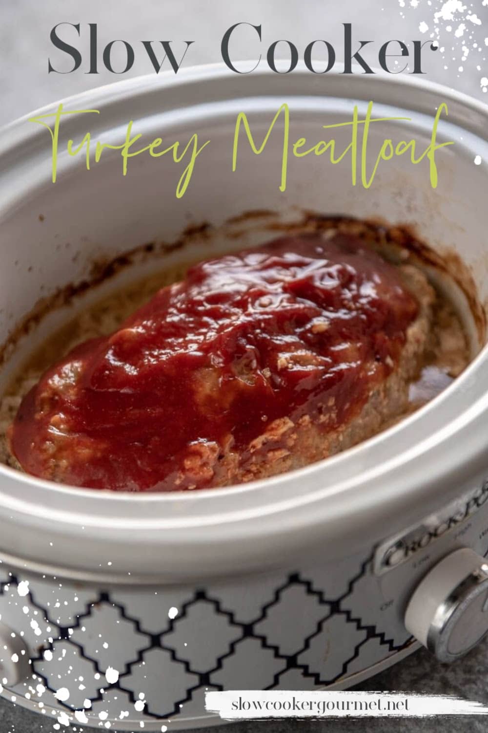 Slow Cooker Turkey Meatloaf - Slow Cooker Gourmet