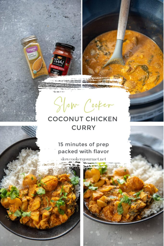 Slow Cooker Coconut Chicken Curry - Slow Cooker Gourmet