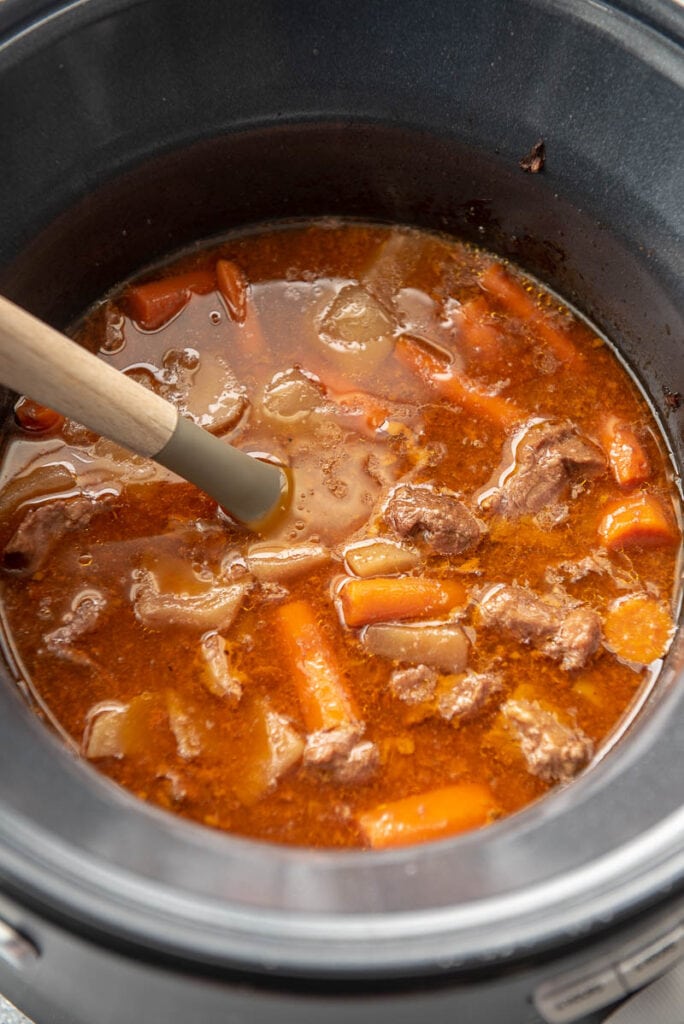 Freezer Meal Beef Stew - Slow Cooker Gourmet