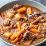 Freezer Meal Beef Stew - Slow Cooker Gourmet