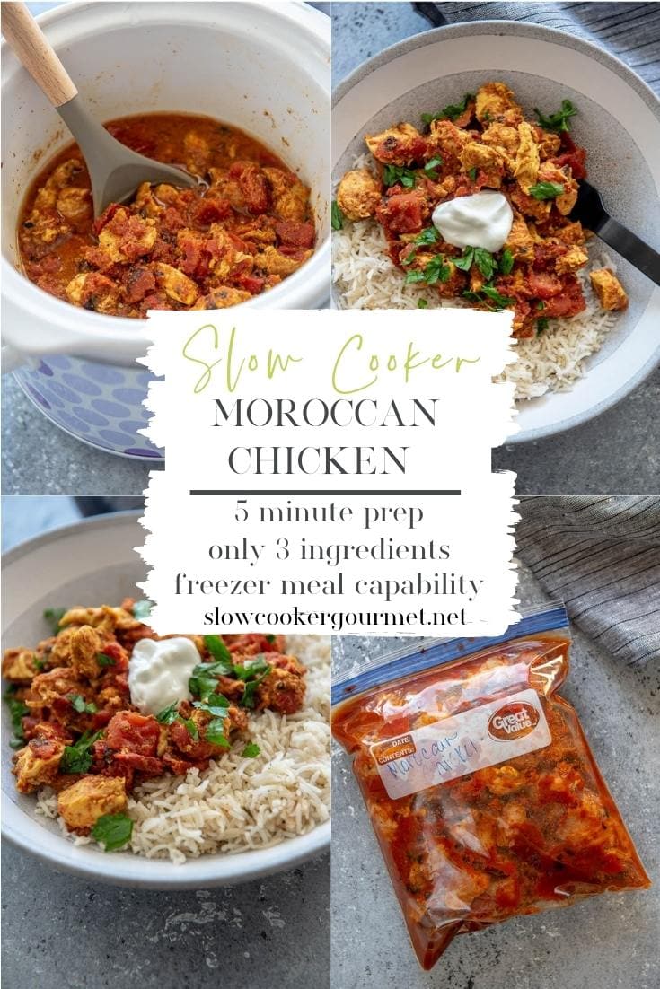 Slow Cooker Moroccan Chicken - Slow Cooker Gourmet