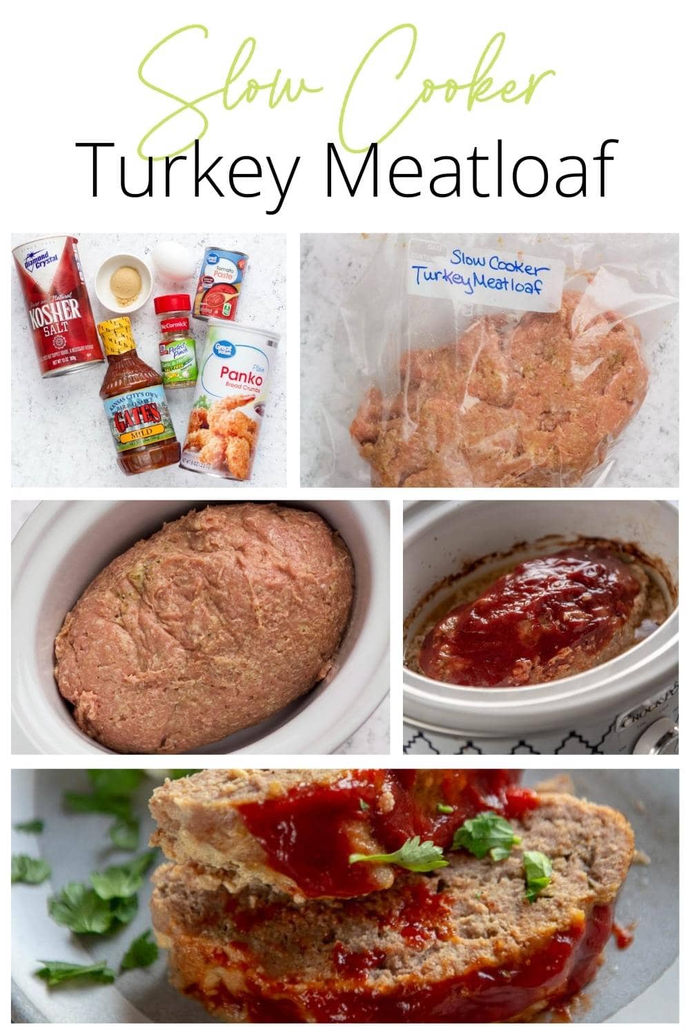 Slow Cooker Turkey Meatloaf - Slow Cooker Gourmet