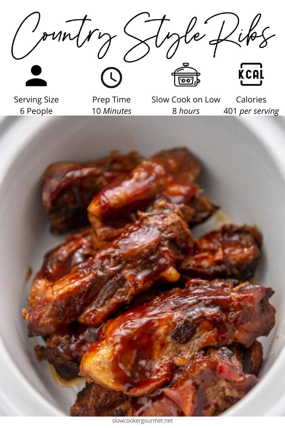 The Ultimate Slow Cooker Country Style Ribs - Slow Cooker Gourmet