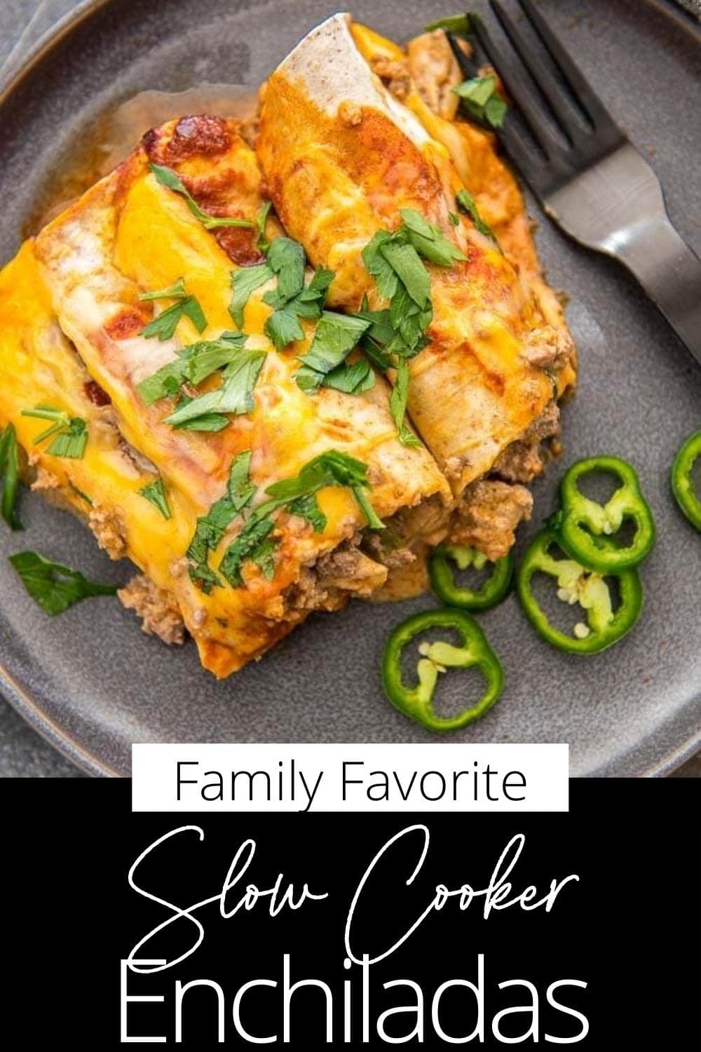 Slow Cooker Enchiladas - Slow Cooker Gourmet