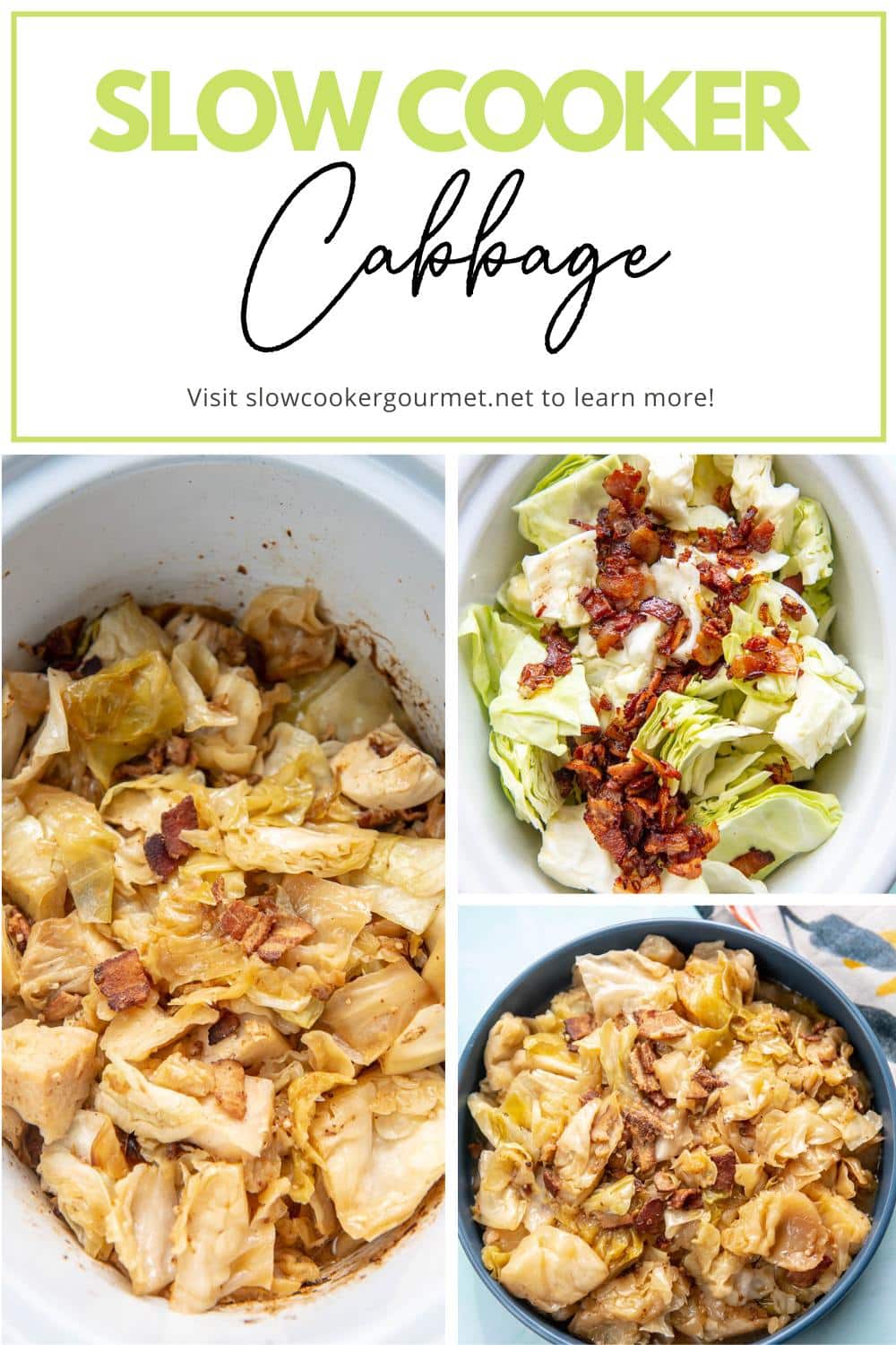 Slow Cooker Cabbage - Slow Cooker Gourmet