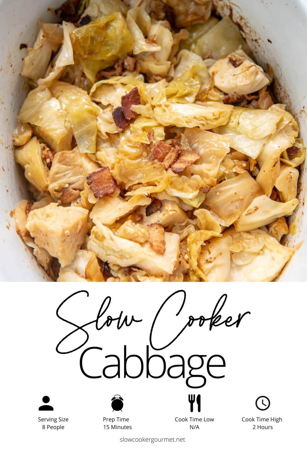 Slow Cooker Cabbage - Slow Cooker Gourmet