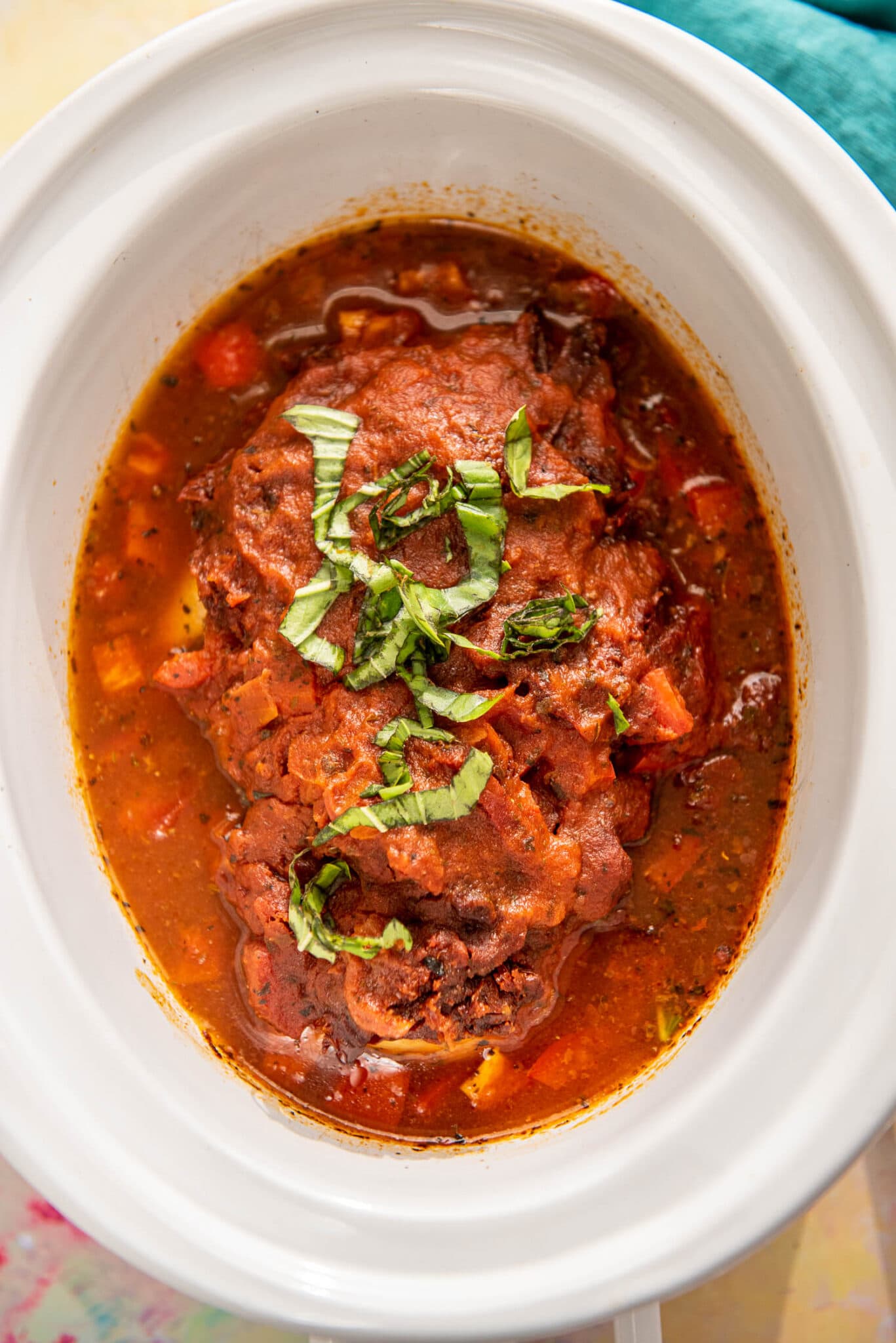 Slow Cooker Italian Chicken - Slow Cooker Gourmet