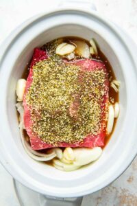 Slow Cooker Bottom Round Roast - Slow Cooker Gourmet