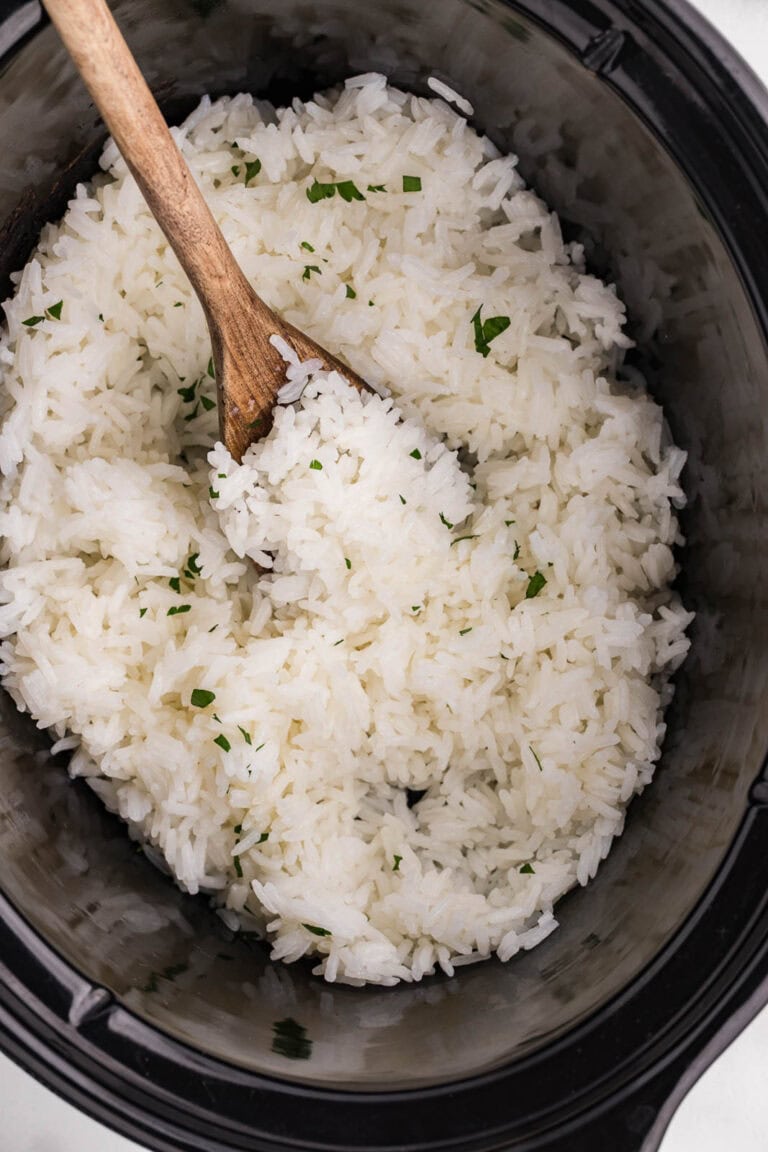 How To Make The Perfect Slow Cooker Rice - Slow Cooker Gourmet