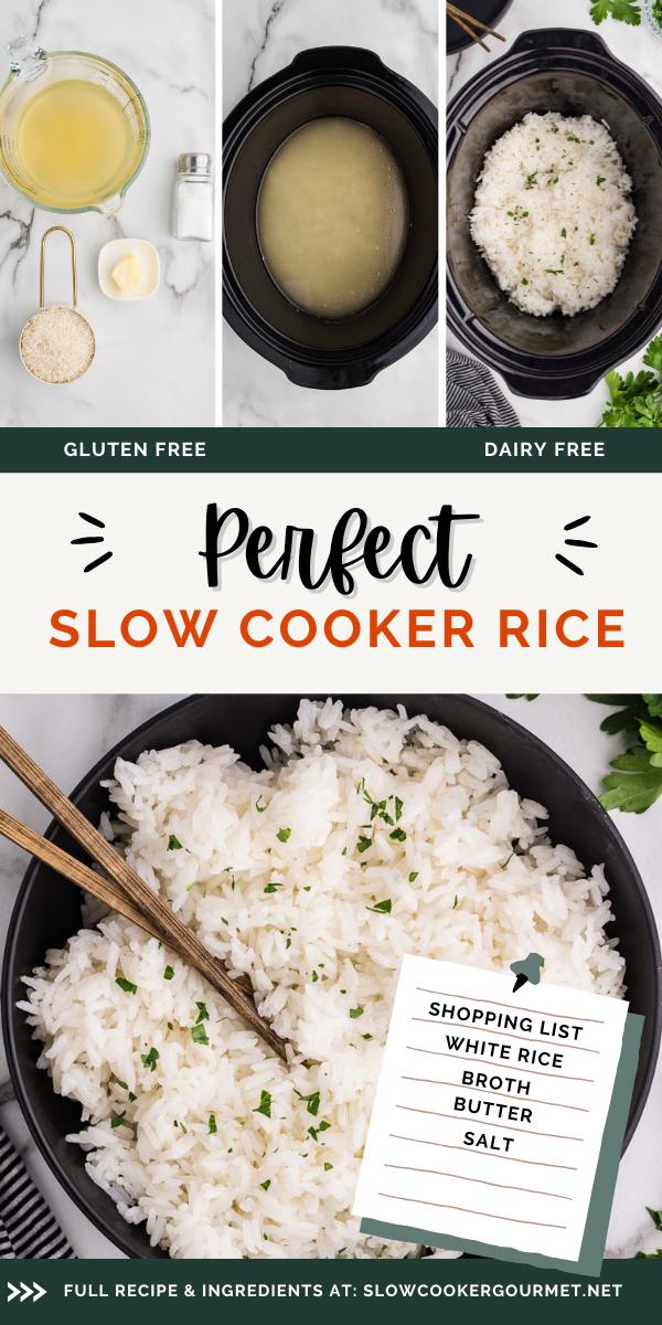 How To Make The Perfect Slow Cooker Rice - Slow Cooker Gourmet