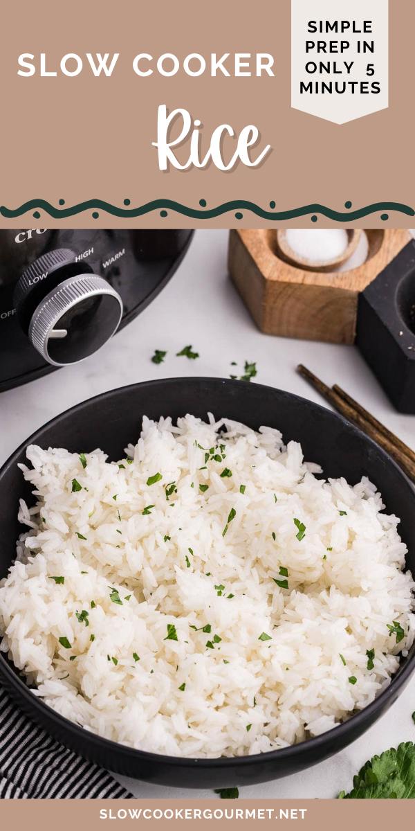 How To Make The Perfect Slow Cooker Rice - Slow Cooker Gourmet