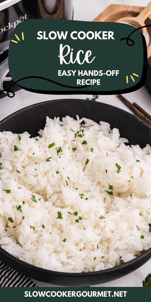 How To Make The Perfect Slow Cooker Rice - Slow Cooker Gourmet