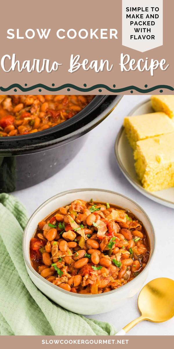 Slow Cooker Charro Bean Recipe - Slow Cooker Gourmet