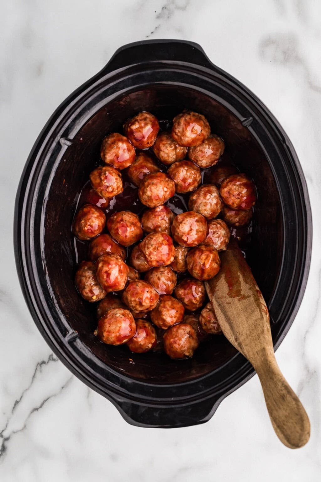 Slow Cooker Cranberry Meatballs - Slow Cooker Gourmet