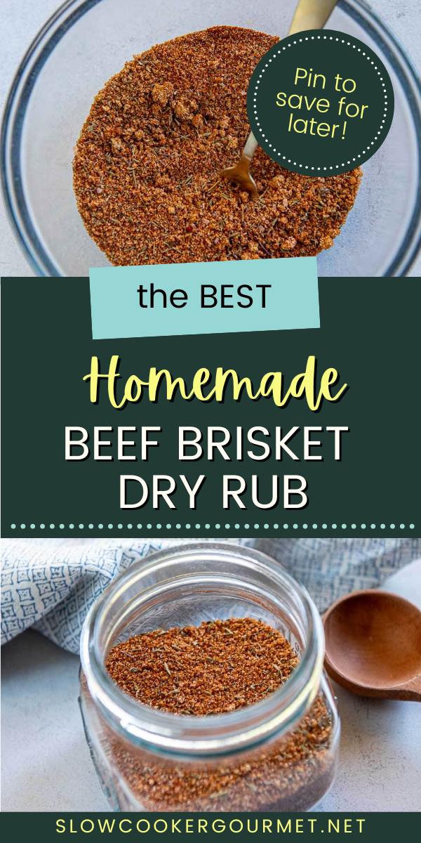 Homemade Beef Brisket Dry Rub - Slow Cooker Gourmet